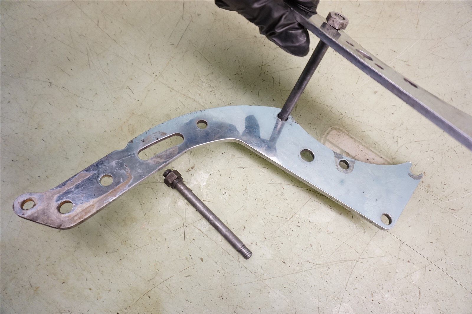 1957 Triumph T110 TR6 Tiger Thunderbird T100 Preunit *2729 Engine Mount ...