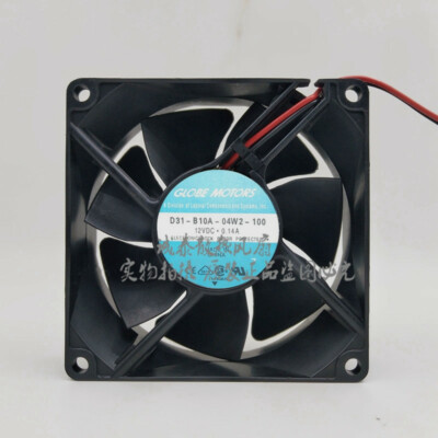 1PC GLOBE MOTORS D31-B10A-04W2-100 8025 12V 0.14A 2-wire inverter ...