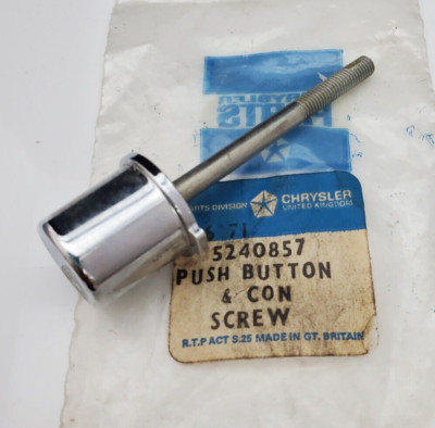 Rootes Group Sunbeam Arrow Hillman Hunter Original NOS Door Handle Push ...