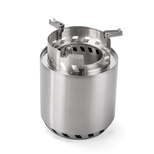 Ozark Trail 7''D Stainless Steel Integrated Wood-burning Camp Firepit ...