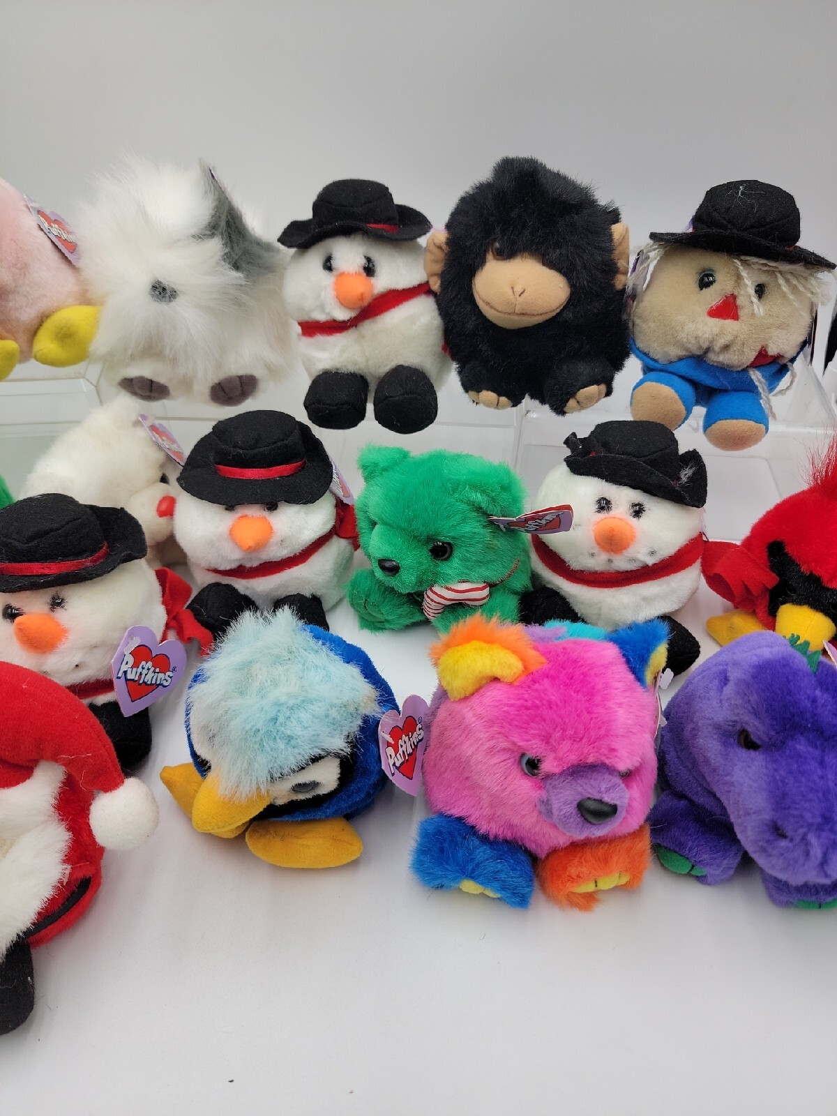 VINTAGE 90' PUFFKINS LOT OF 22 WITH TAGS BY SWIBCO 1997 1998 FREE ...