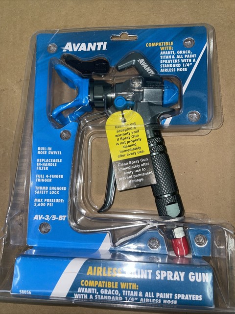 Avanti AV-3/5-BT Spray Gun - 58056 (Blue/Gray) for sale online | eBay