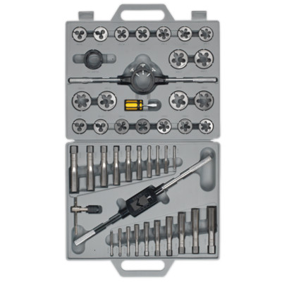 Sealey Tools AK303 Tap and Die Set M6 - M24 Fine & Coarse Threads in a ...