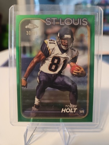 2024 Topps Chrome Torry Holt Green Refractor #/99 | eBay
