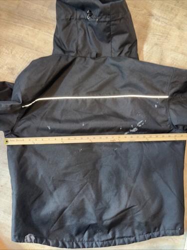 Frabill Ice Hunter Fishing Hooded Jacket Xl Black 3M Insulated | eBay