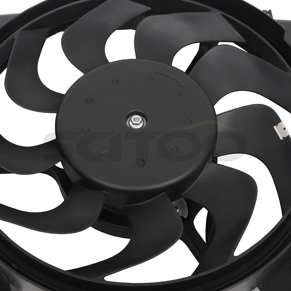 Car Radiator and Cooling Fan Kit Fit For 1997 1998 1999 2000 2001 Jeep ...