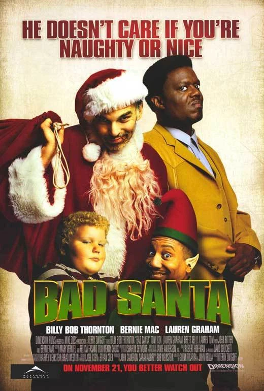 Badder Santa Poster