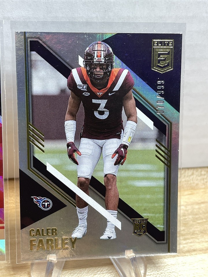2021 DONRUSS ELITE ELIJAH MOLDEN /399 & CALEB FARLEY /999 ROOKIE LOT TITANS | eBay