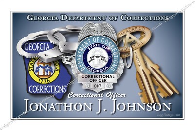 Jailer,Georgia,department,corrections,prison,officer,guard, Retirement ...