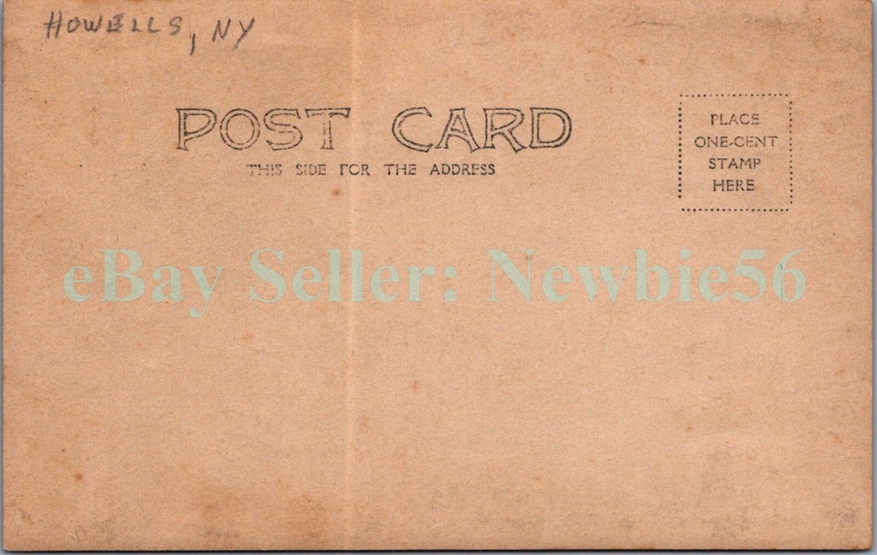 Howells NY -FAMILY IN FRONT OF HOUSE- RPPC Postcard Orange County nr ...