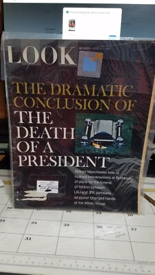 JFK LOOK MAGAZINE March 7, 1967 The Death of A President conclusion | eBay