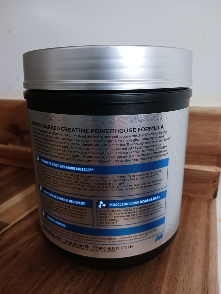 MuscleTech Cell Tech Elite Creatine with BCAA-Electrolytes 1.3 lb | eBay