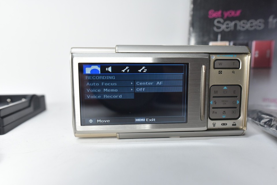 Samsung i70 Slide 7.2MP Compact Digital Camera Digicam Point & Shoot+ ...