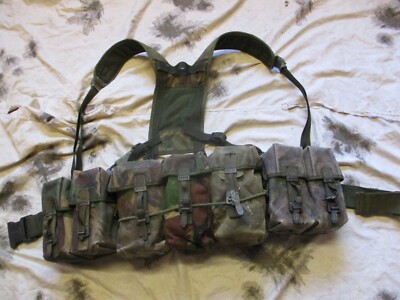 GENUINE ISSUE BRITISH ARMY ISSUE DPM camo PLCE belt kit WEBBING SET ...