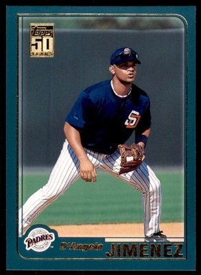 2001 TOPPS TRADED D'ANGELO JIMENEZ SAN DIEGO PADRES #T177 | eBay