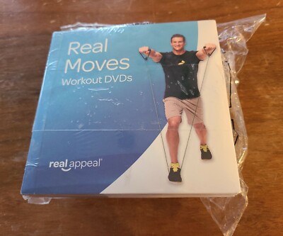 Real Moves Workout DVD Set & Resistance Bands 6 DVD Set NEW Sealed! | eBay