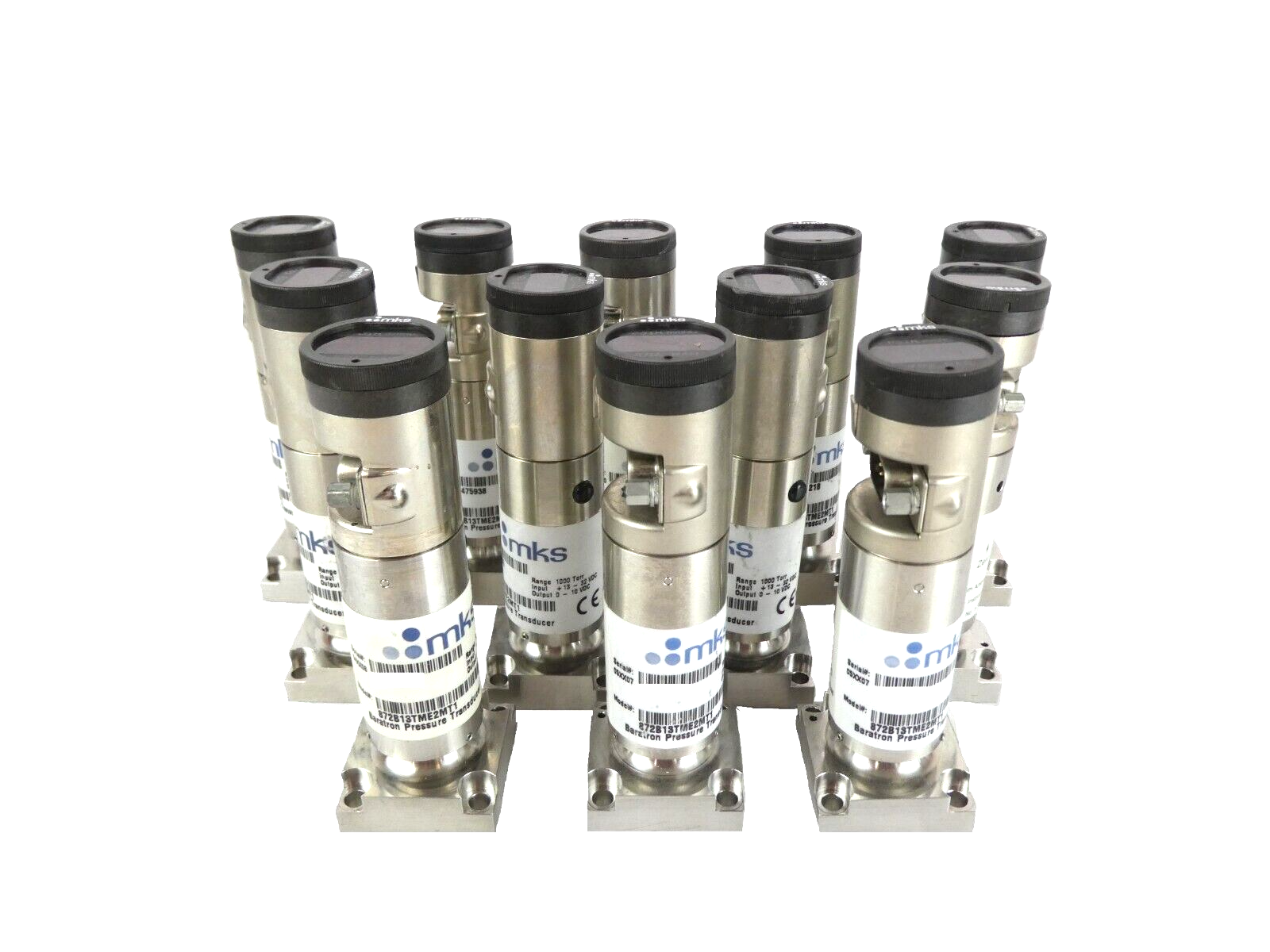 MKS Instruments 872B13TME2MT1 Pressure Transducer 872B Lot of 12 ...