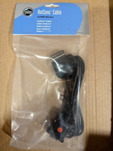 Palm m100 m105 III IIIe IIIx IIIxe PDA Series Serial HotSync Cable P10701U | eBay