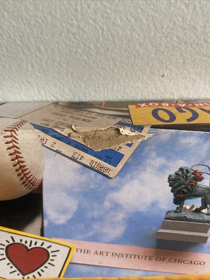 Vintage Chicago in a box Board Game 100 % Complete Like Monopoly ...