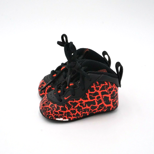 NIKE 644790 BRIGHT CRIMSON LIL' POSTIE ONE (CB) BABY BASKETBALL SHOES ...