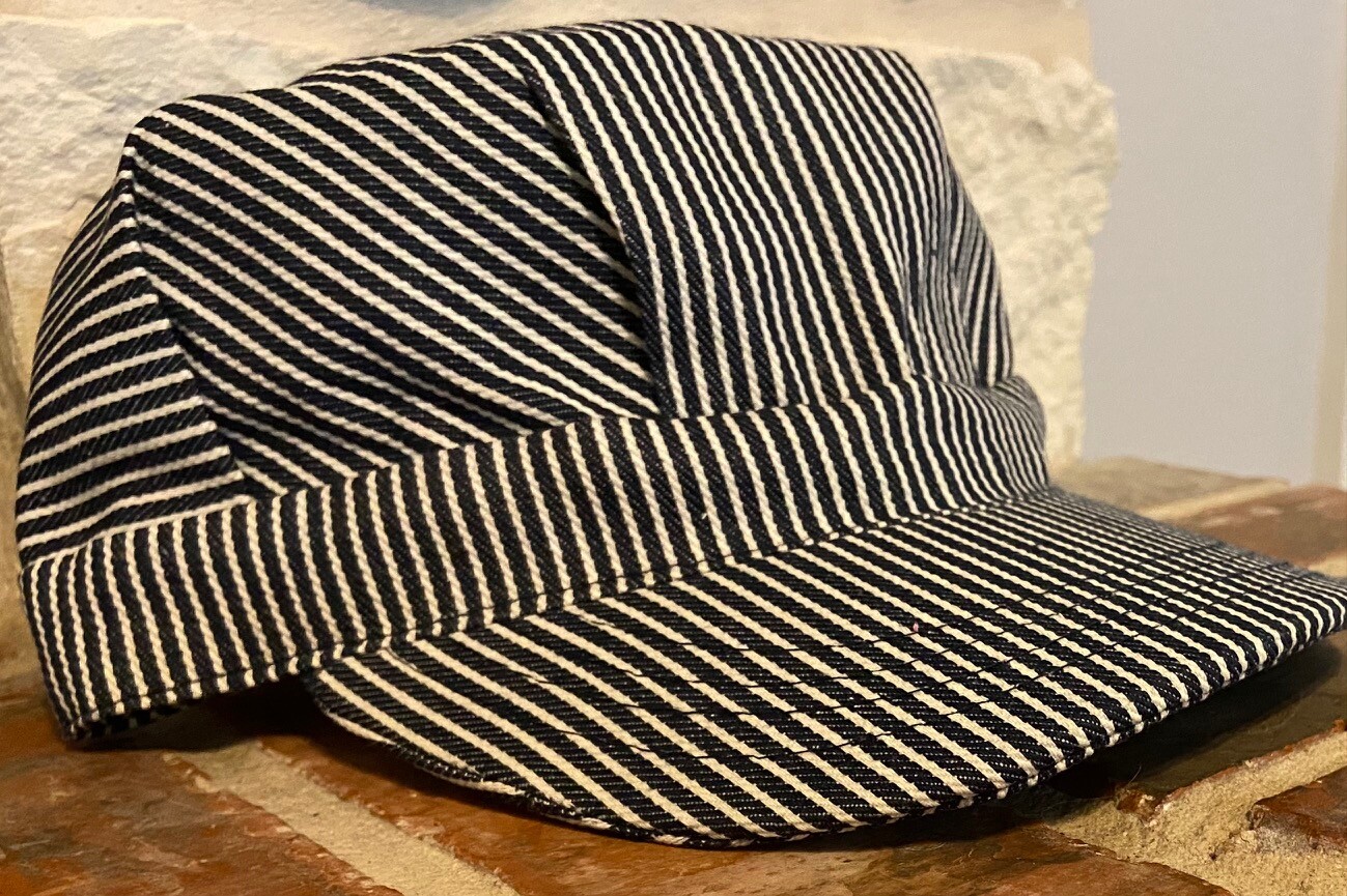 Engineer/Conductor Cap/Hat-adjustable with snap-back feature-Adult or ...