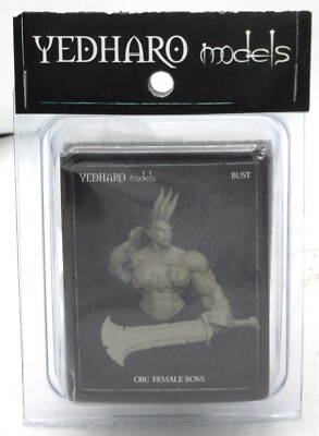 Yedharo Models YDM0736 Orc Female Boss [Bust] (Orcs) Barbarian Warrior ...