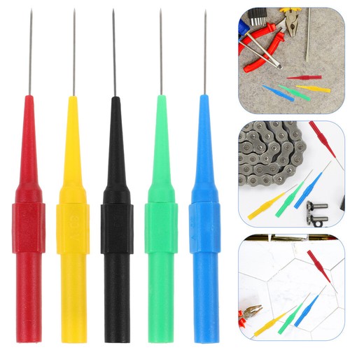 5 Pcs Automobile Repair Test Needle Probe Multimeter Cable Piercing | eBay