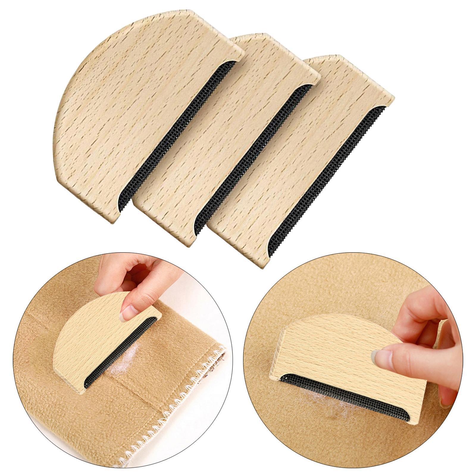 3 Pieces Portable Cashmere Comb Remove Pills, Fuzz for Woolens Scarves ...