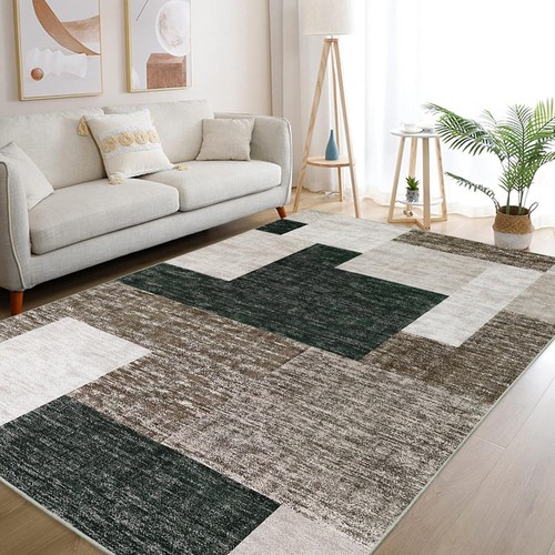 Modern Washable Area Rug 4x6 Living Room Geometric Rugs Machine ...
