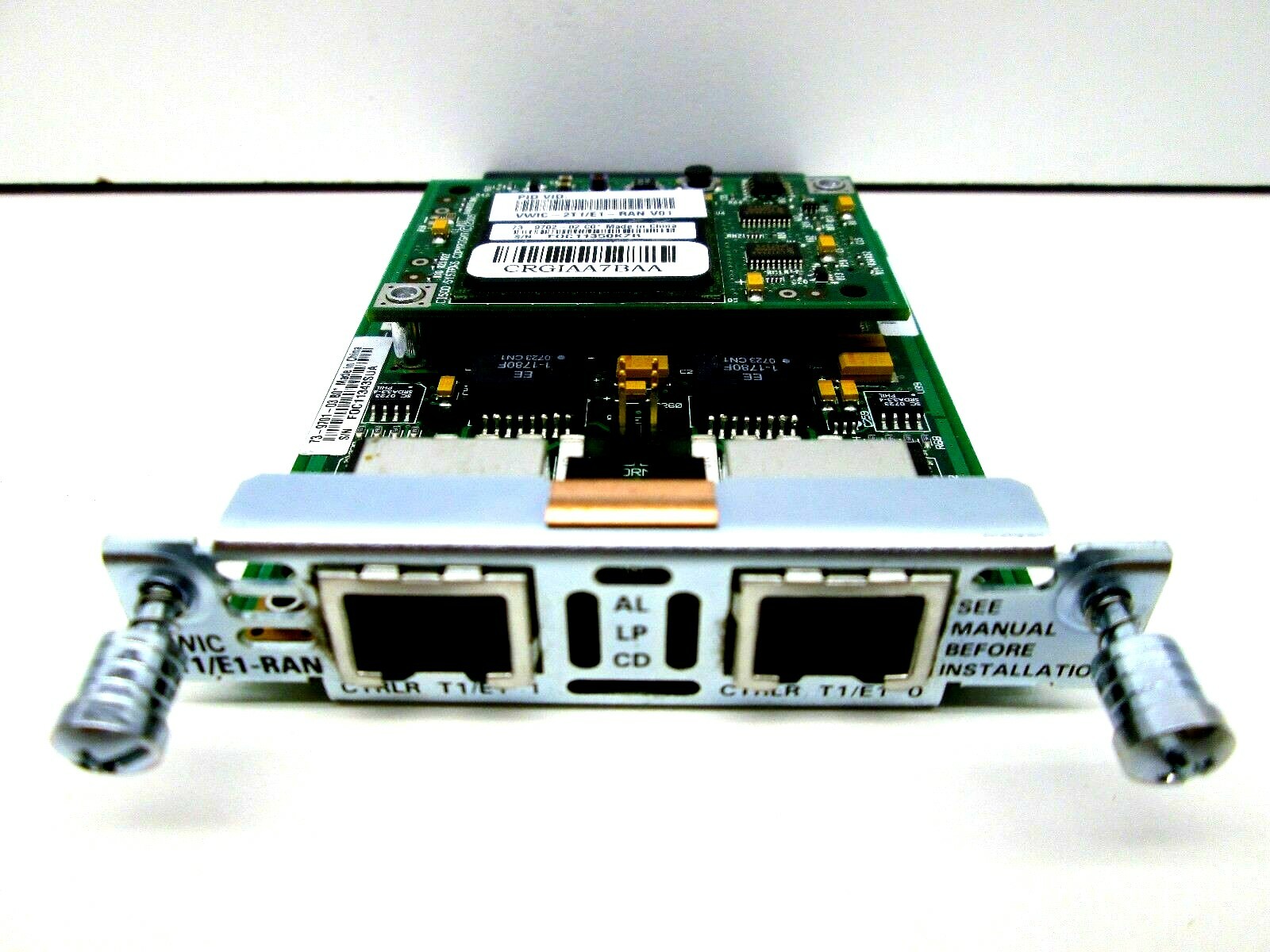 Cisco VWIC-2T1/E1-RAN (FREE SHIPPING) P24B | eBay