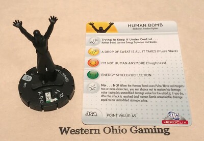 Heroclix Human Bomb #013 USED DC Arkham Asylum Single Figure | eBay