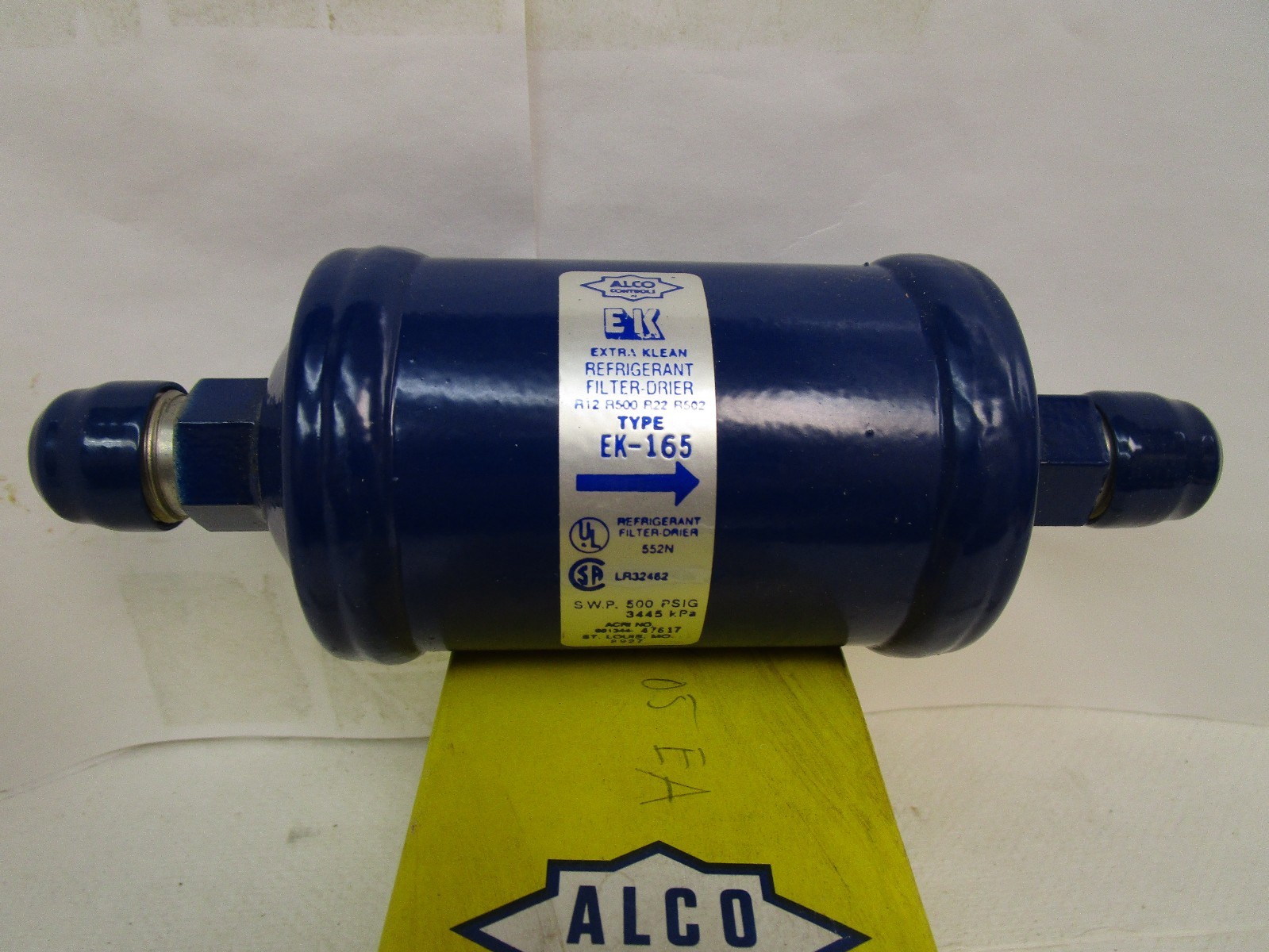 NEW ALCO EXTRA KLEAN FILTER DRIER EK-165 5/8" SAE FLARE EK165 | eBay