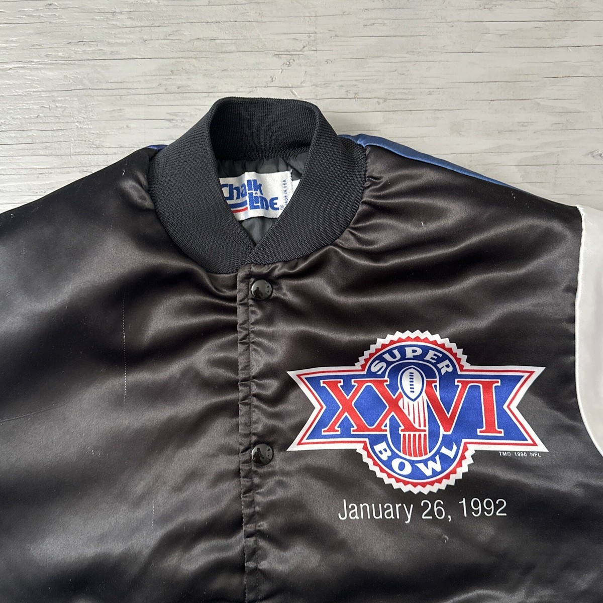 Rare Vintage 92' Chalk Line Fanimation Super Bowl XXVI Rare Vintage 92' Chalk Line Fanimation Super Bowl XXVI