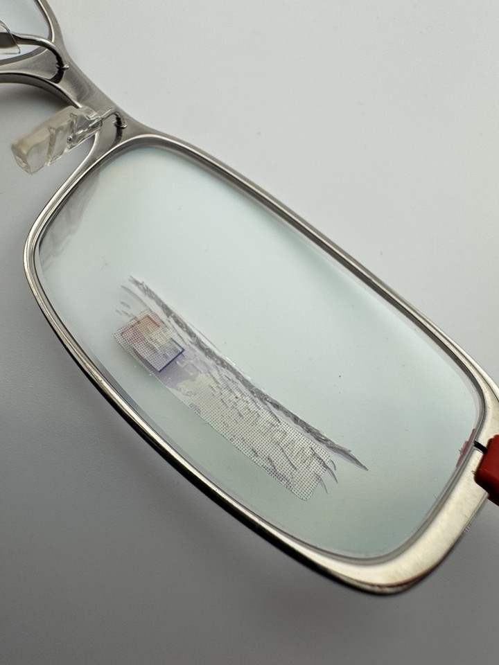 Authentic Tag Heuer TH 3706 Full Rim Eyewear Red Reflex France Frame W ...
