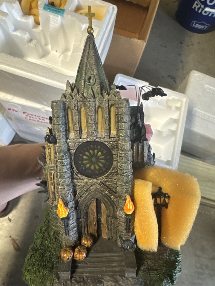 Hawthorne Village Gothic Cathedral Universal Monsters Collectible | eBay