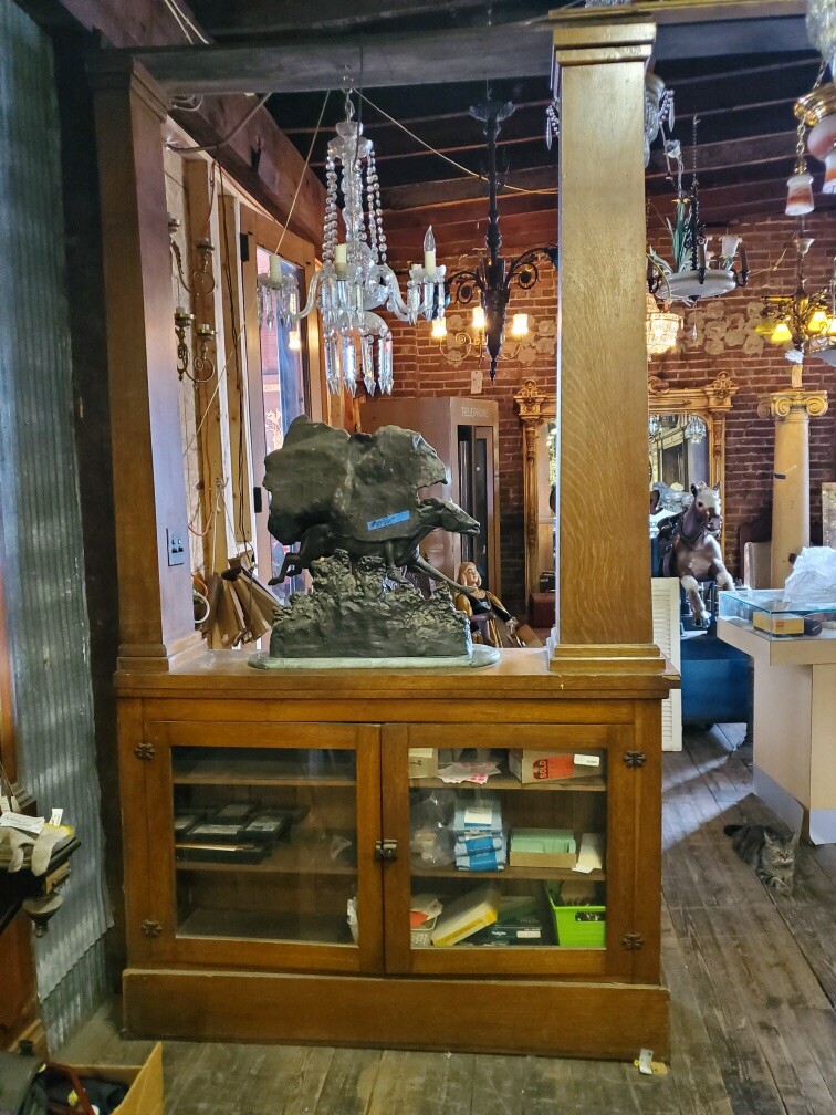 Large Oak Colonnade. Antique Room Divider Arts And Craft Colonnade. | eBay