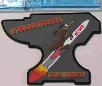 VULCAN CERT-2 1 ROPS MISSION PATCH MEMORY LANE ANVIL ACME COYOTE 3-D ...
