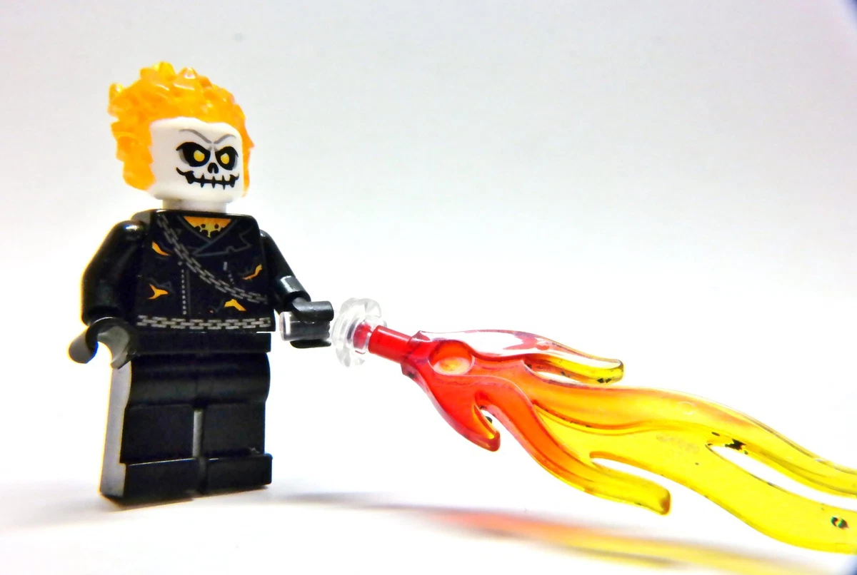 Lego Marvel Ghost Rider Minifig