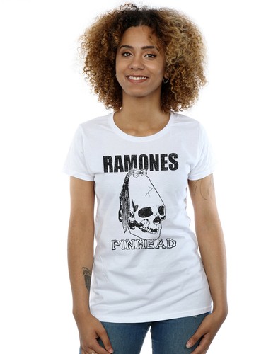 Ramones Women's Pinhead Skull T-Shirt | eBay