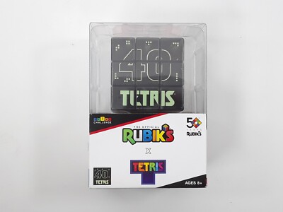 Rubik’s x Tetris Cube 40th Anniversary 3x3 Cube BNIB Limited Edition ...