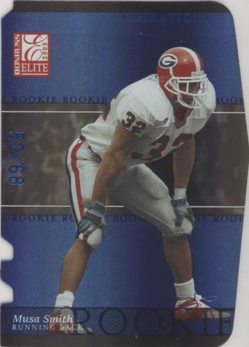 2003 Donruss Elite - Rookie Musa Smith #123 Aspirations /68 (RC) for ...