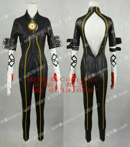 Bayonetta Girls Black Jumpsuit Cosplay Costume halloween custom made | eBay