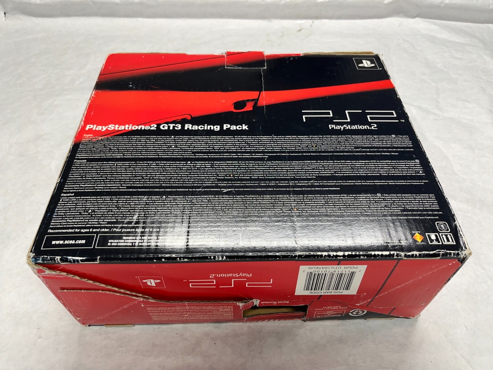 OEM Sony Playstation 2 PS2 Console System 35001 GT3 Racing Pack in ...