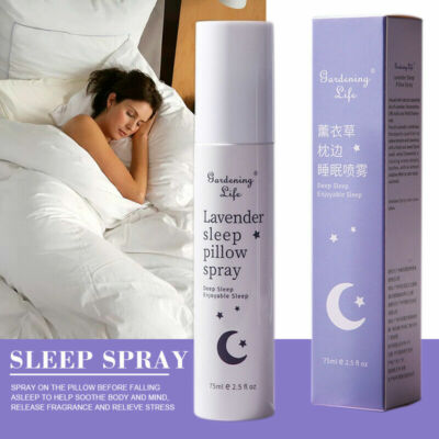 Sleep Well Pillow Spray Natural Mist Sleep Aid Lavender Essential Oil ...