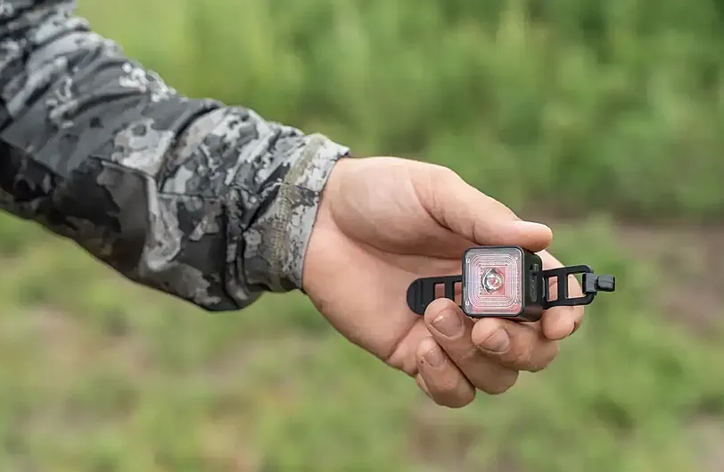 Hornady HIT Indicator Steel Target Stand Mounted Red LED Shot Impact ...