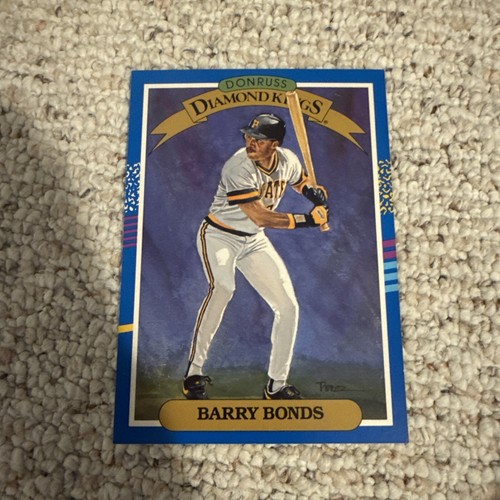 Barry Bonds, 1991 Donruss Super Diamond Kings 5x7 #4, Pittsburgh ...