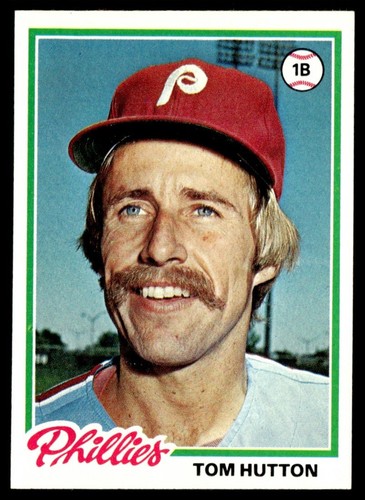 1978 Topps Tom Hutton Philadelphia Phillies #568 | eBay
