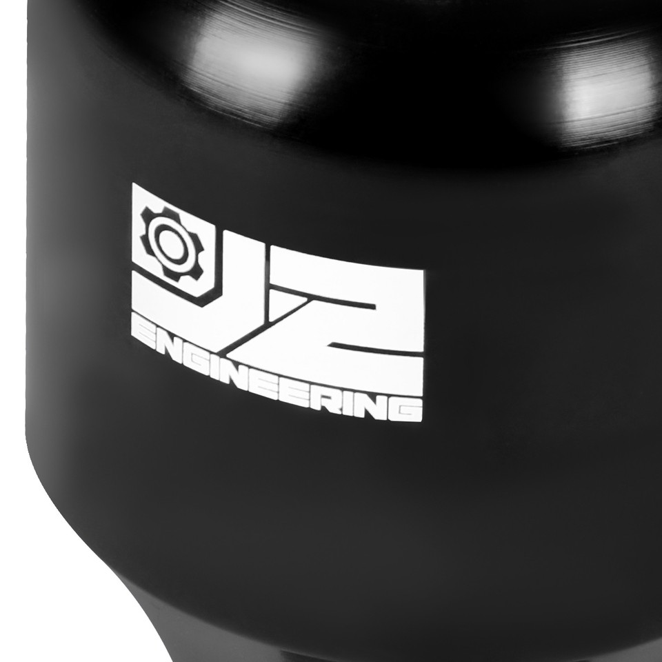 J2 Universal Aluminum Cylindrical Wine Cup Shift Knob Black w/ Thread ...