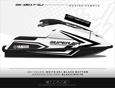 Yamaha SuperJet Stock Graphics Kit (2017 Design) | eBay
