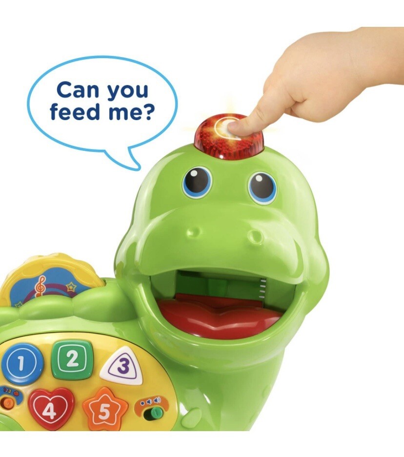 Vtech Chomp and Count Dino Green Educational Toy Musical Toy ...